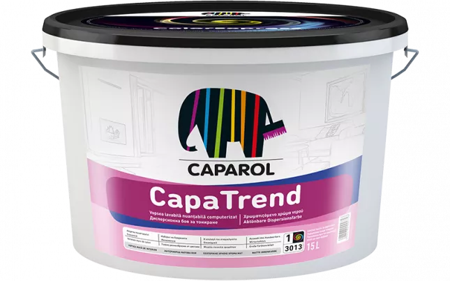 VOPSELE DE INTERIOR ALBE/COLORATE CapaTrend - Vopsea economi...