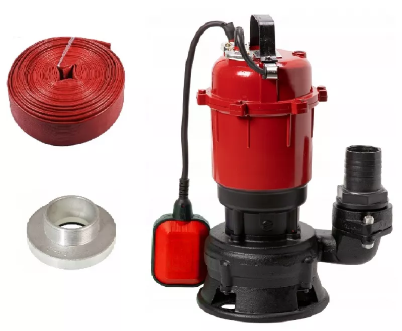 Pompa submersibila apa murdara WC, FOSA, HAZNA cu plutitor si turbina ...