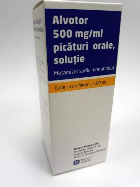 Medicamente cu prescriptie medicala ALVOTOR 500 mg/ml x 100m...