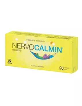 Somn liniștit BIOFARM NERVOCALMIN RELAXARE 20CAPS A12908832...