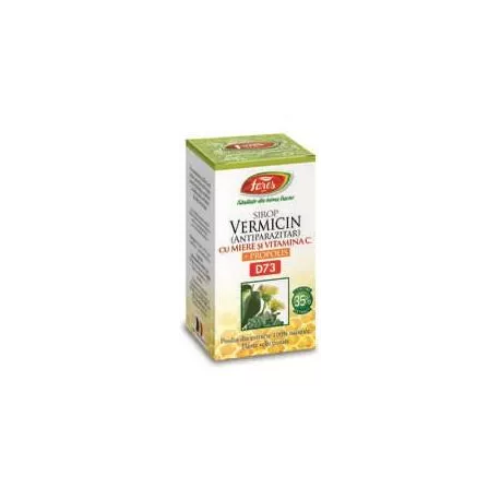 Siropuri FARES VERMICIN CU MIERE SI PROPOLIS SIROP 100 ML N1...