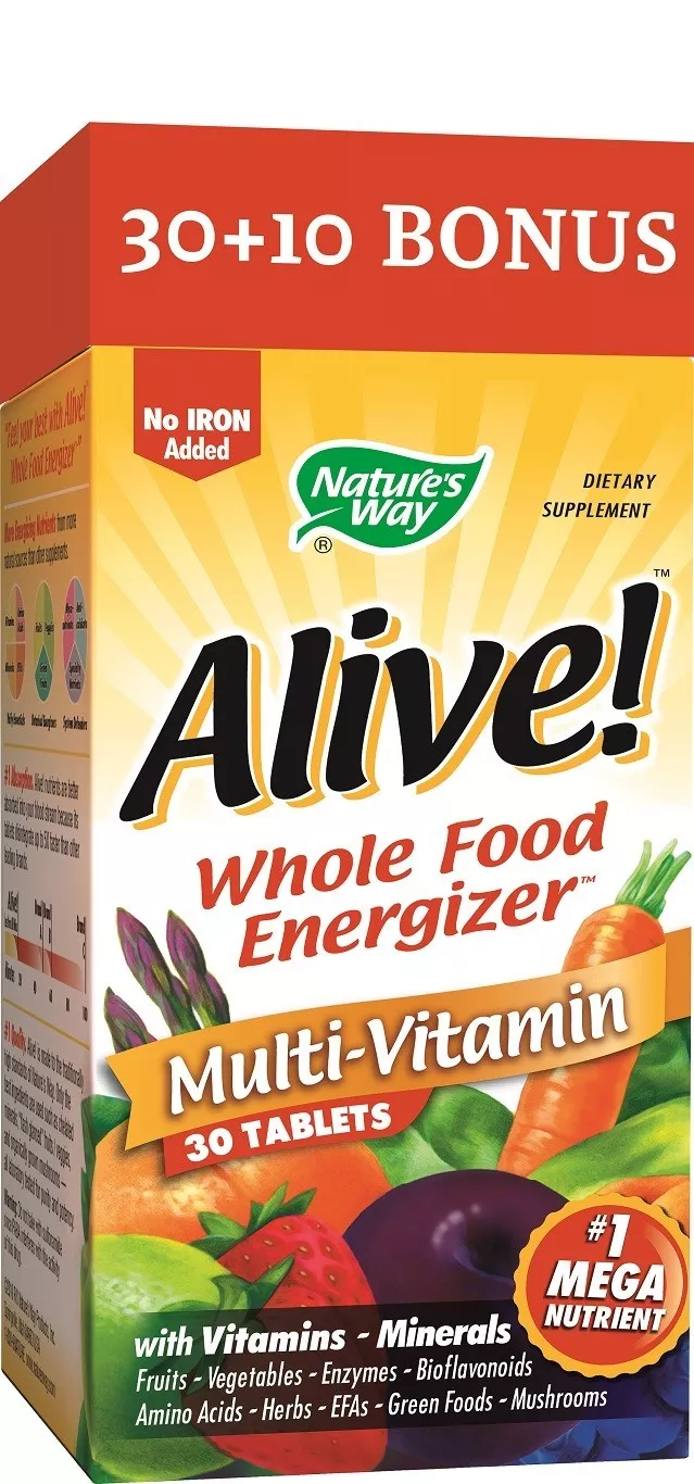 Vitamine și minerale SECOM ALIVE TABLETE 30+10CP A12908832_...