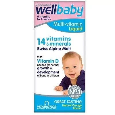 Siropuri WELLKID BABY SIROP 150ML VITABIOTICS A12908832_001X...