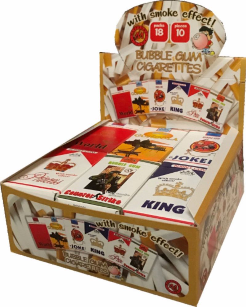 Guma de mestecat GUMA DE MESTECAT TIP TIGARA MAKPROMET 18*35...