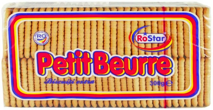 Biscuiti ambalati BISCUITI PETIT BEURRE ROSTAR 300G # 12 buc...