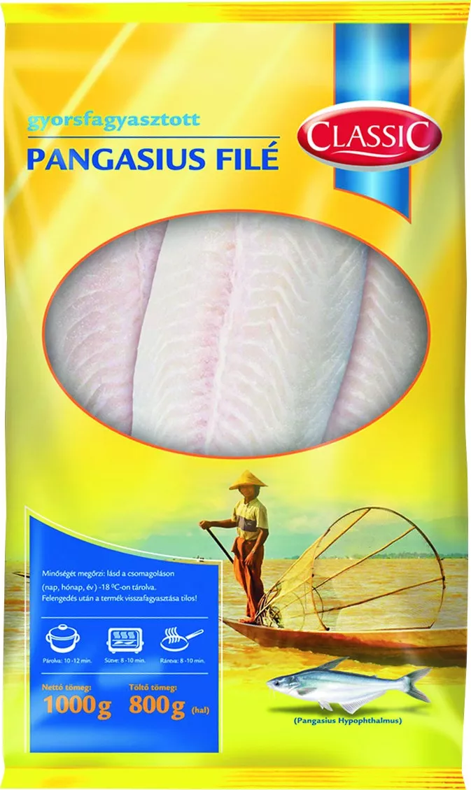 Peste congelat FILE DE PANGASIUS CONGELAT CLASSIC 800G # 10 ...