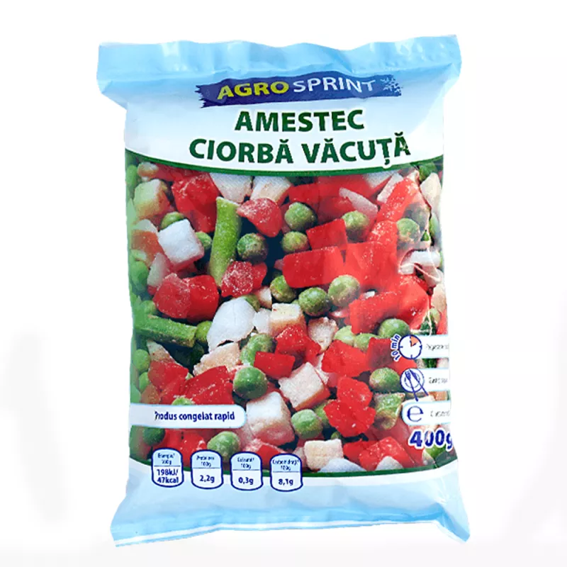 Legume congelate AMESTEC DE LEGUME CIORBA VACUTA CONG.AGROSP...