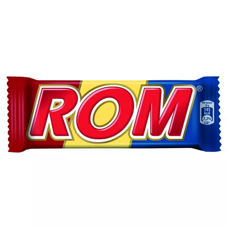 Ciocolata batoane BATON CIOCOLATA ROM 30G # 36 buc 747 KANDI...