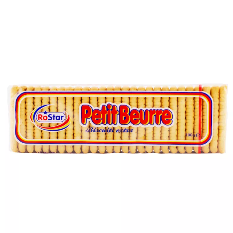 Biscuiti ambalati BISCUITI PETIT BEURRE ROSTAR 100G # 24 buc...