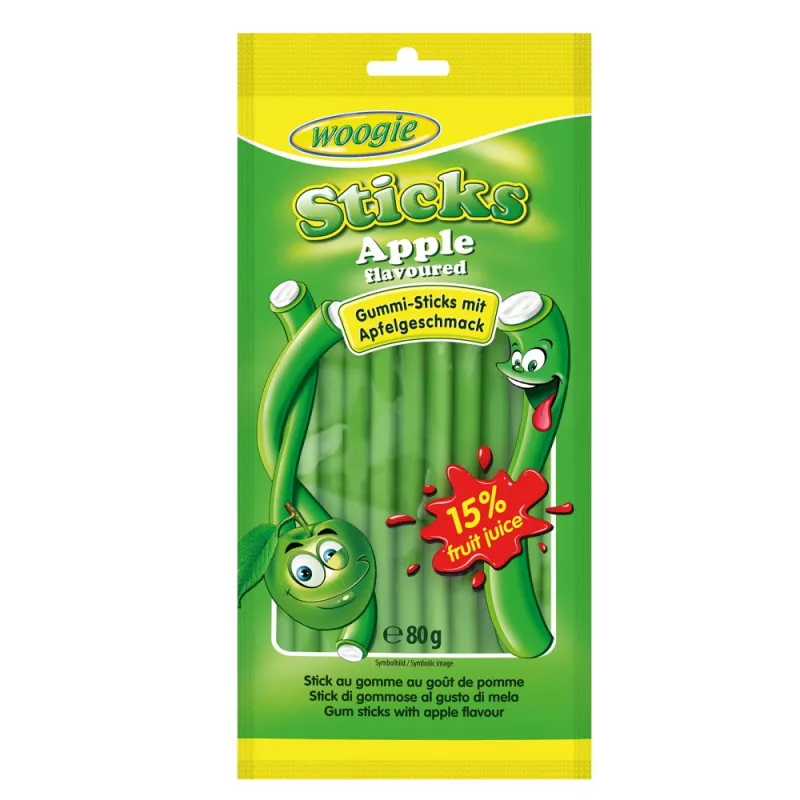 Bomboane gumate jeleuri BOMBOANE JELEU STICKS CU GUST DE MER...