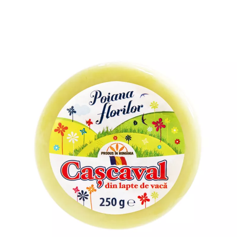 Cascaval CASCAVAL DIN LAPTE DE VACA POIANA FLORILOR 250G # 1...