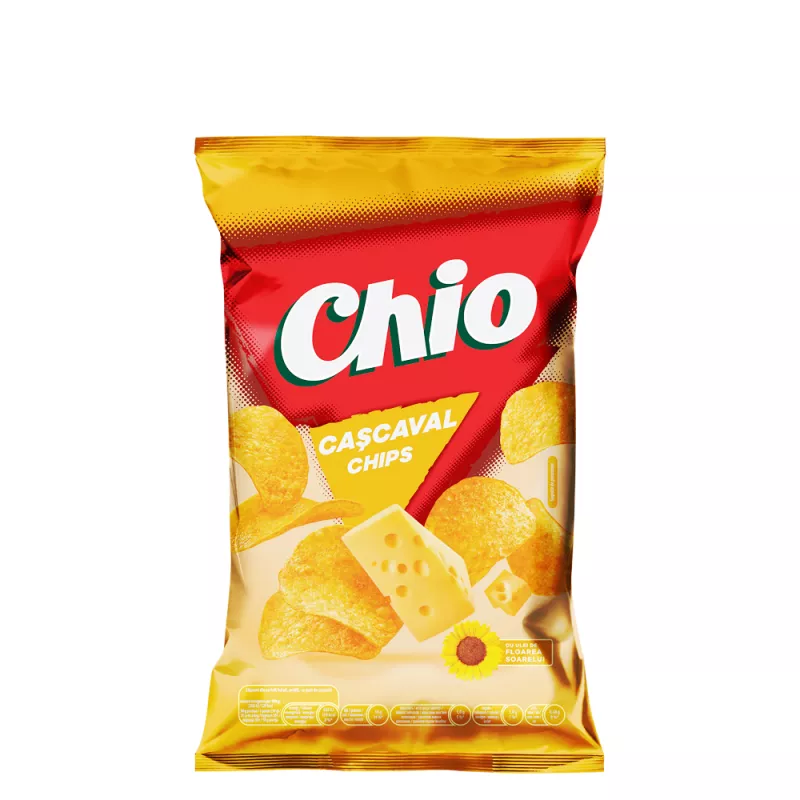 Chipsuri,snacksuri, saratele CHIO CHIPS CASCAVAL 140G # 16 b...