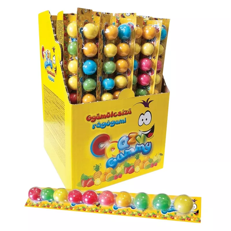 Guma de mestecat GUMA DE MESTECAT GUST DE FRUCTE CRAZY GUM 1...