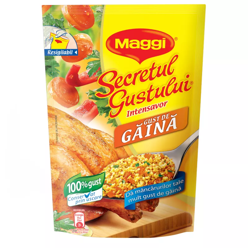 Baza de mancare MAGGI SECRETUL GUSTULUI GUST DE GAINA 200G