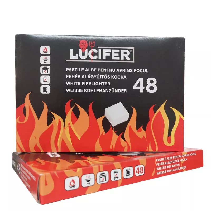 Produse casnice PASTILE ALBE PT.APRINS FOCUL 48BUC LUCIFER 1...