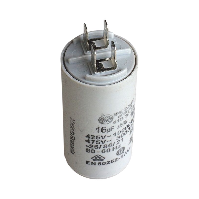 Condensator 16μF pornire motor 450v Ducati Energia - Einstal