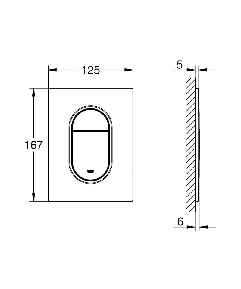 Pachet 3in1 cadru WC Grohe Rapid SLX 39596000, incastrat, a…