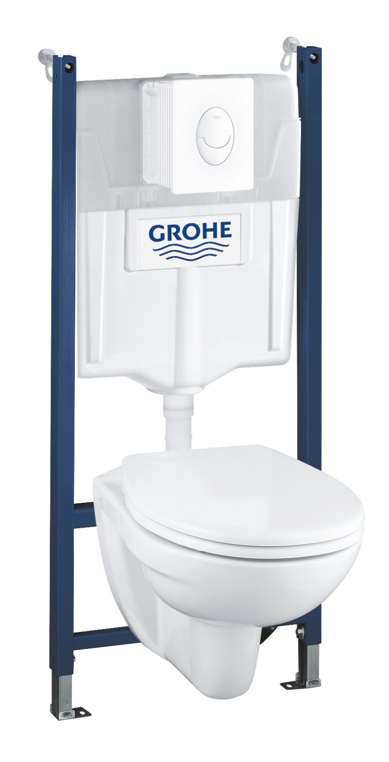 Cauti Pachet WC 4 in 1 Grohe Solido Compact 39116000, suspen…?