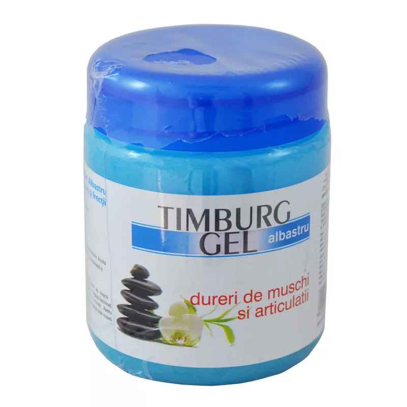 TIMBURG GEL ALBASTRU ANTIREUMATIC X 500 ML |24.35 lei | Larafarm.ro