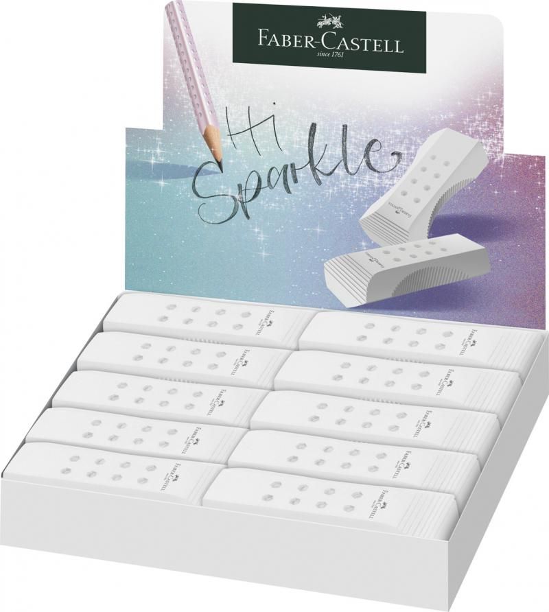 Radiere creion FABER-CASTELL | RADIERA ROLLON SPARKLE ALBA F...