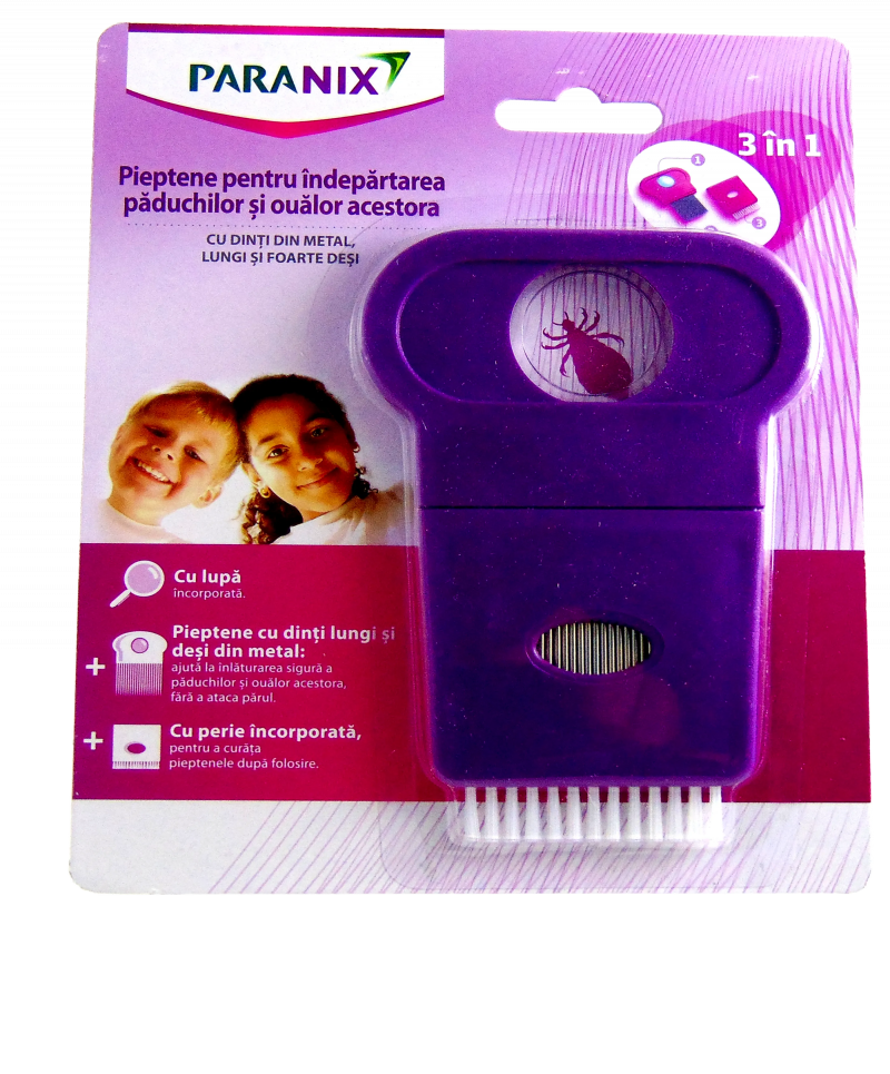Hipocrate Paranix pieptene pentru indepartare paduchi