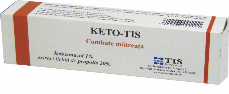 Keto-Tis gel capilar x 50 grame