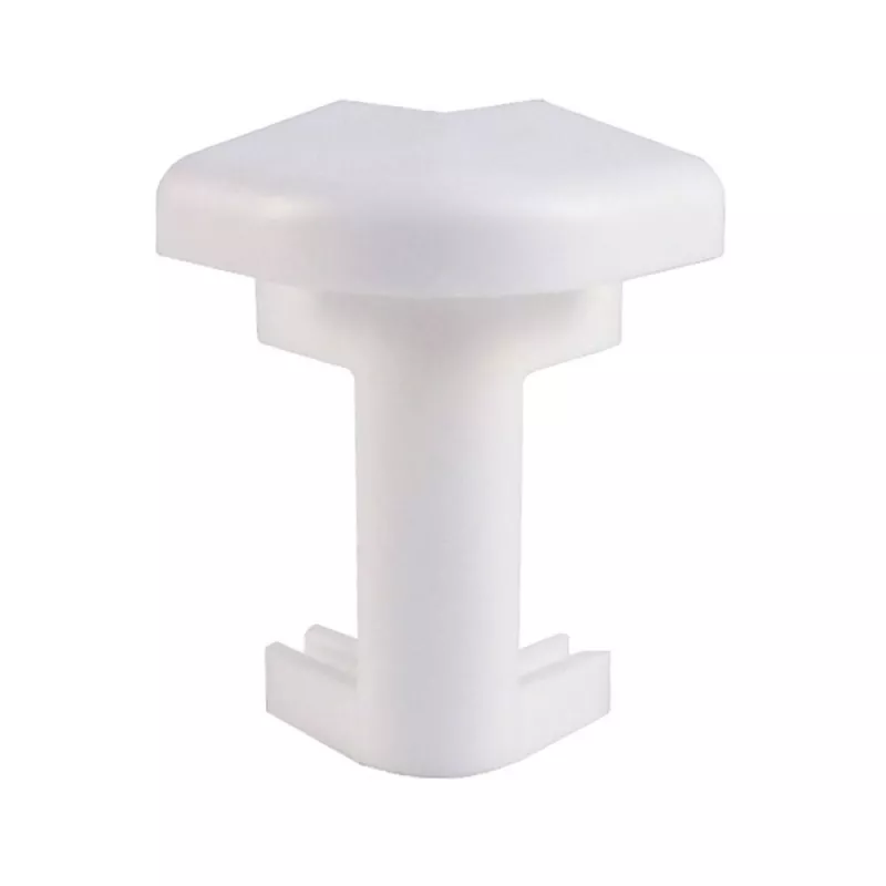 Accesorii plinta mocheta PP50 Colt exterior PVC, plinta moch...