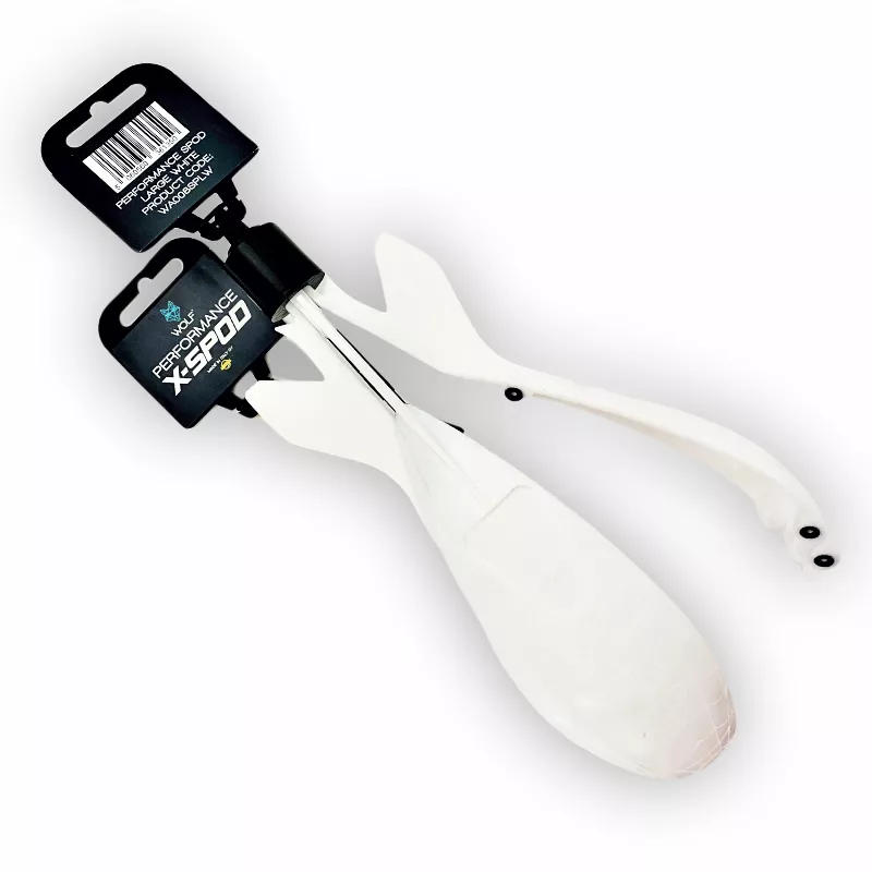 RACHETA NADIRE SPIDER WOLF ADVANCE FISHING SIZE L Alb snz.ro