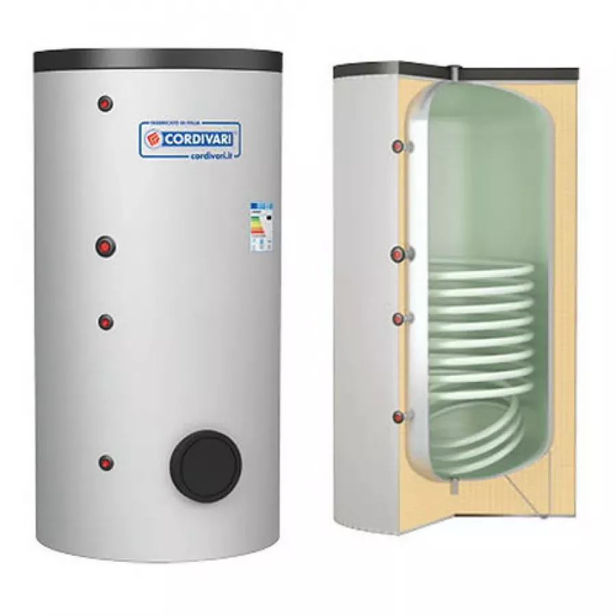 Boiler solar 200L monovalent Cordivari 200 litri BOLLY 1 AP ...