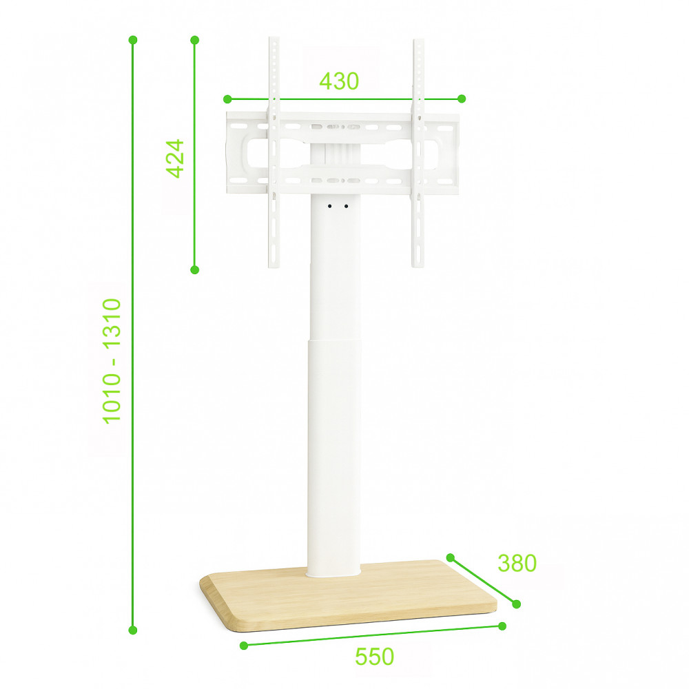 Standuri mobile pe roti Stand TV mobil, roti retractabile, r...
