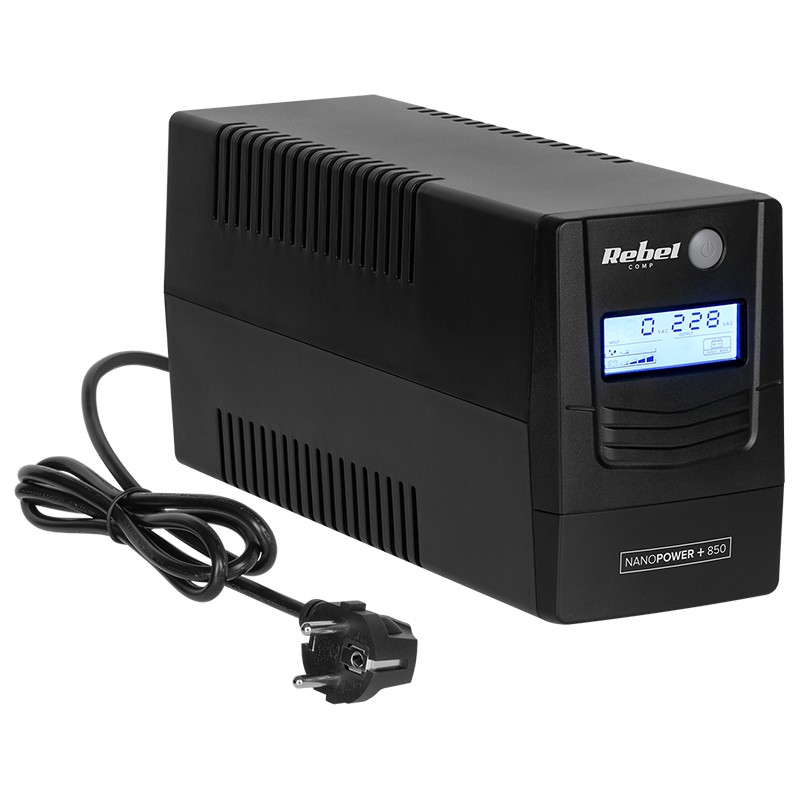 UPS-uri UPS Offline Nanopower Plus 850, Afisaj LCD, (850VA/4...