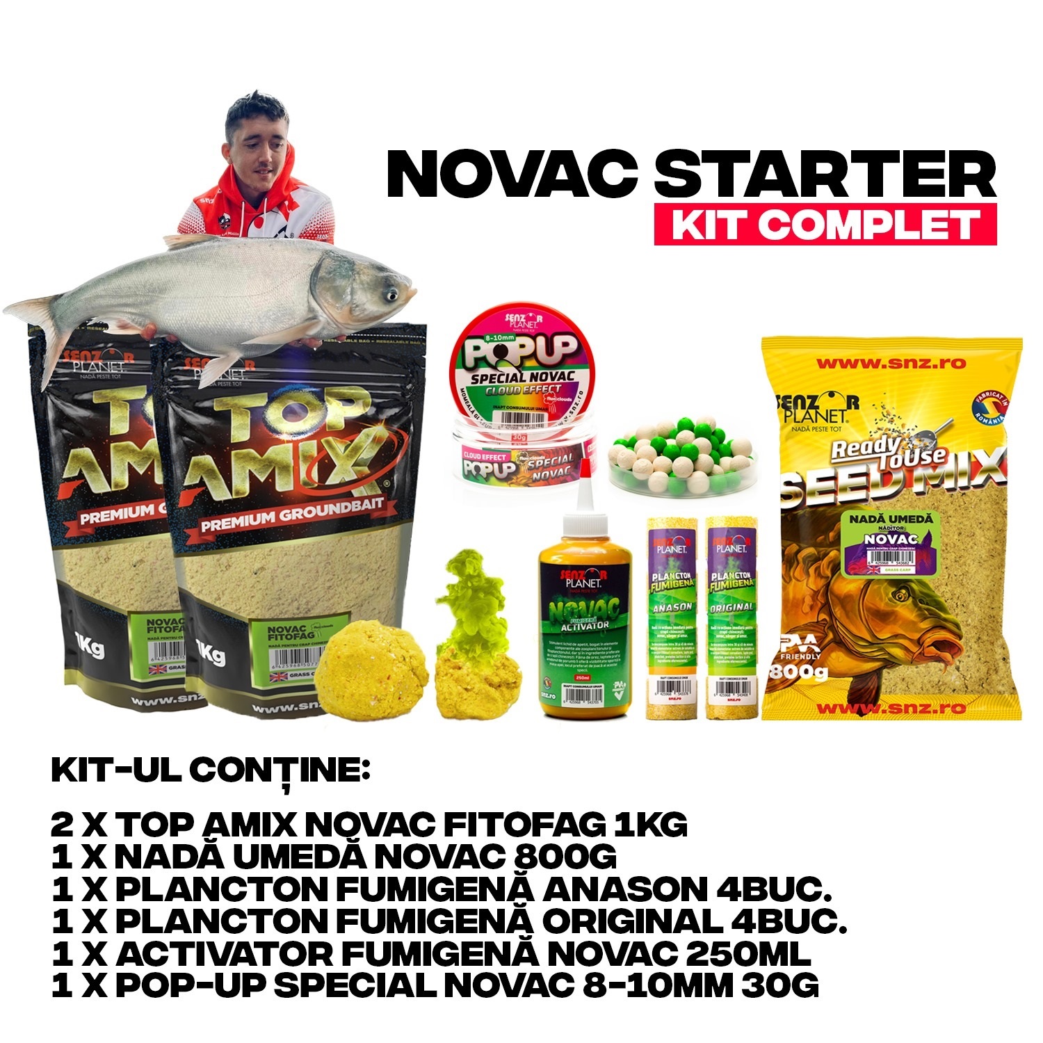KIT COMPLET NOVAC STARTER snz.ro