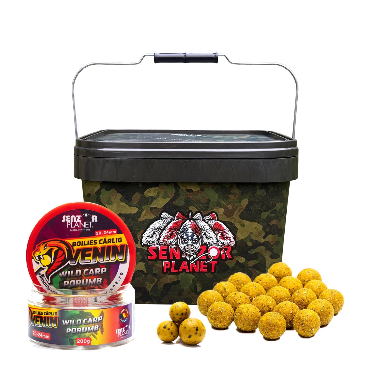 KIT CRAP SALBATIC BOILIES 5kg + MOMEALA CARLIG snz.ro