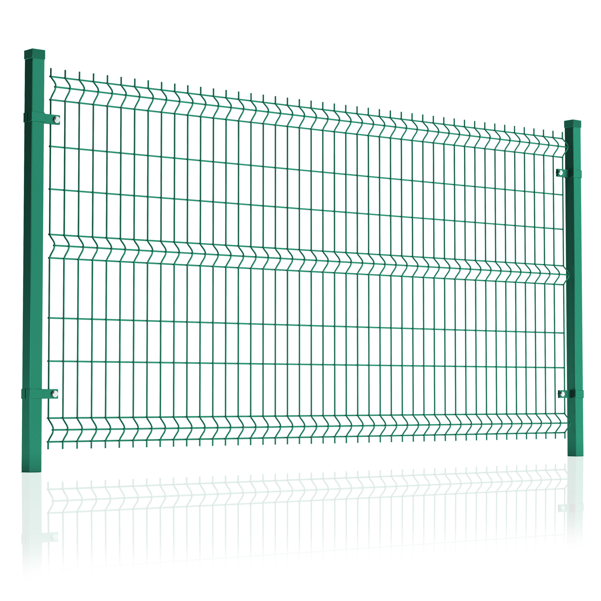 Porti si garduri 2913512 PANOU BORDURAT ZINCAT SI VOPSIT VER...