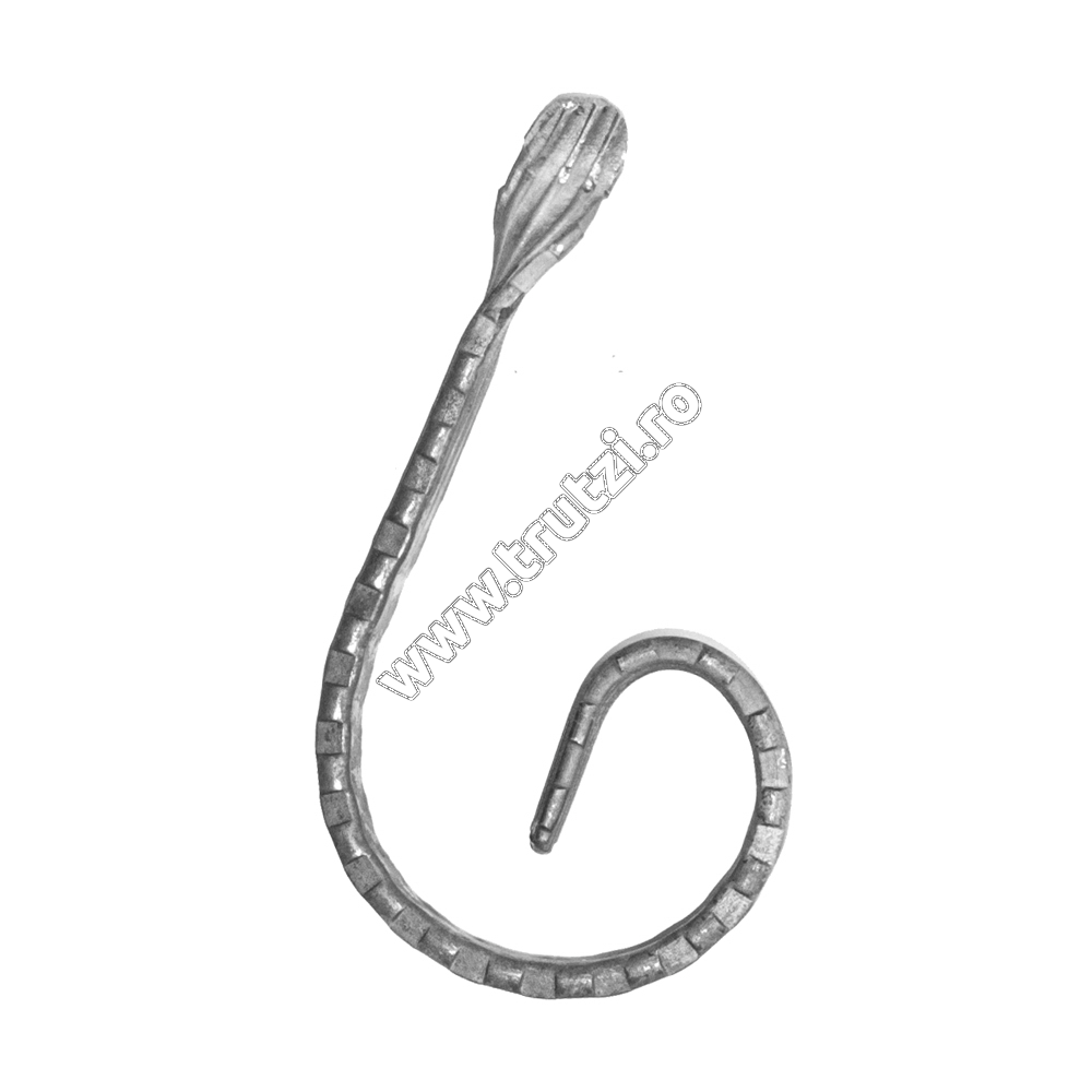 Virgule 1012601 ELEMENT VIRGULA SECT. 12X12MM AMPRENTAT, H 1...