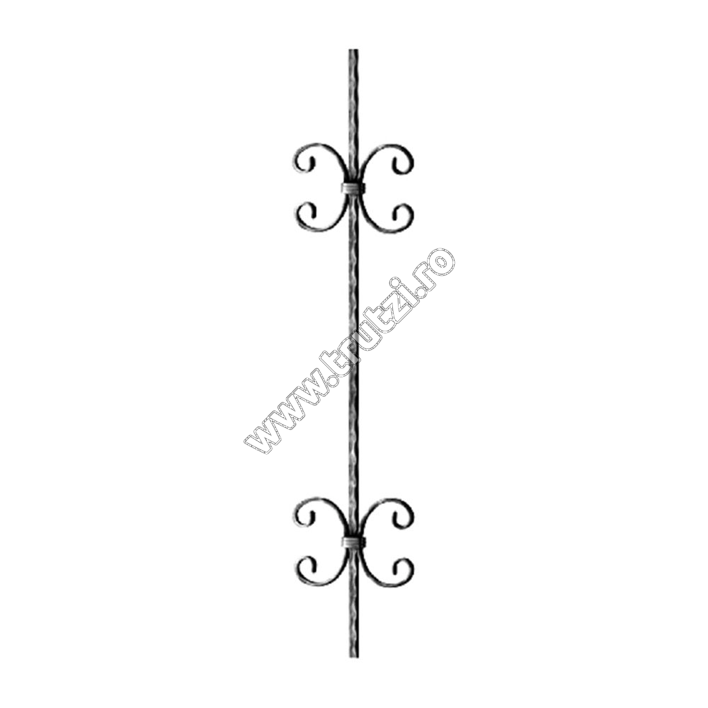 Montanți și panouri balustrade 2102901 MONTANT BALUSTRADA ...