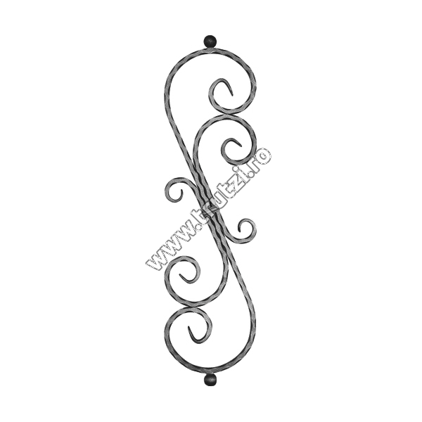 Montanți și panouri balustrade 21071 PANOU BALUSTRADA SECT...