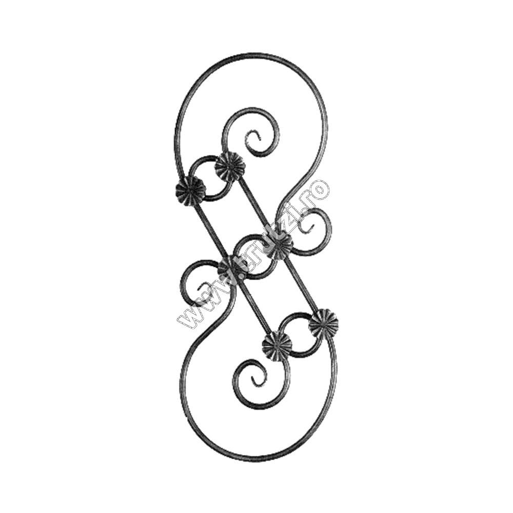 Montanți și panouri balustrade 21171 PANOU BALUSTRADA SECT...