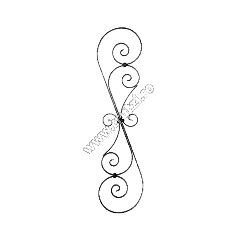 Montanți și panouri balustrade 21112 PANOU BALUSTRADA SECT...