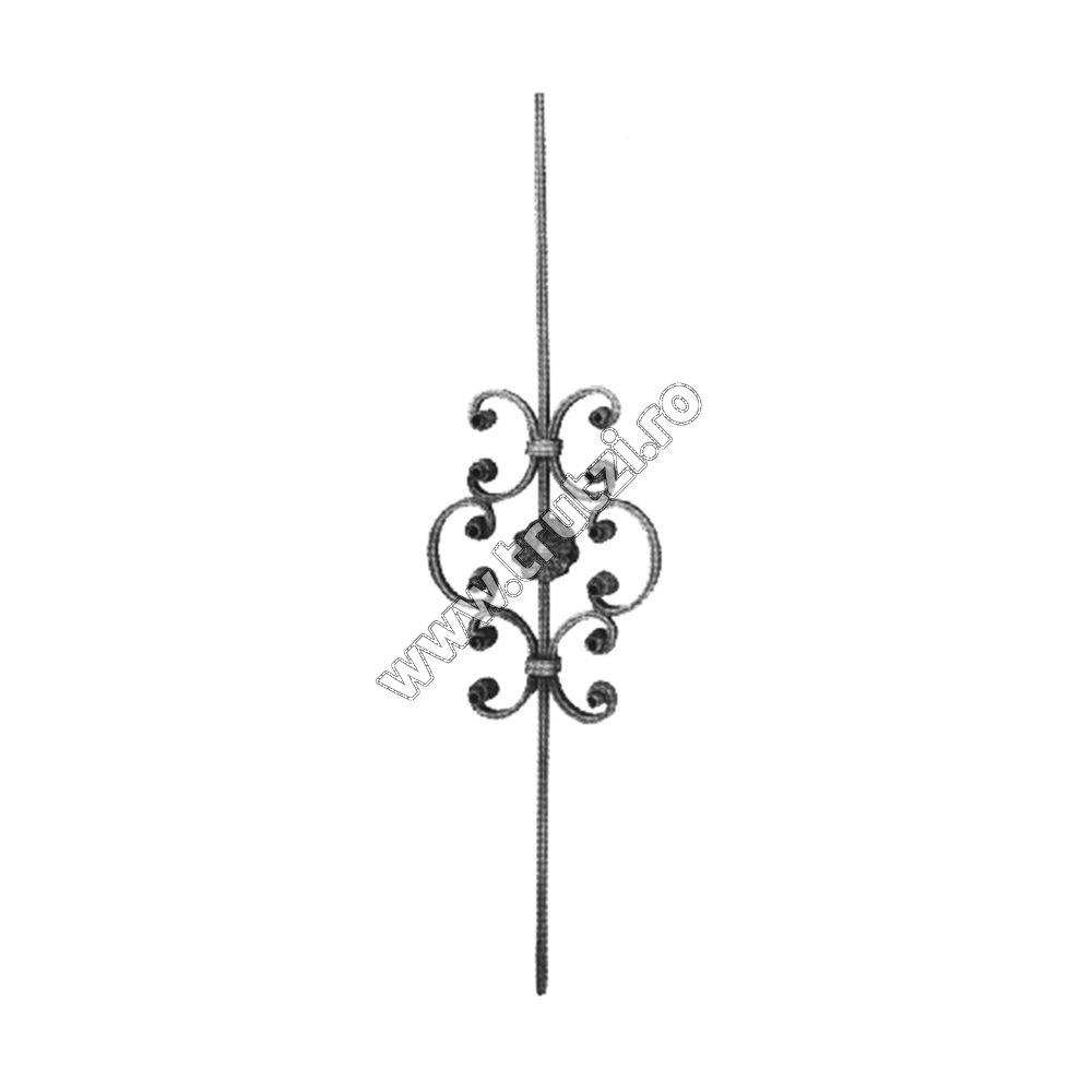 Montanți și panouri balustrade 21093 PANOU BALUSTRADA SECT...
