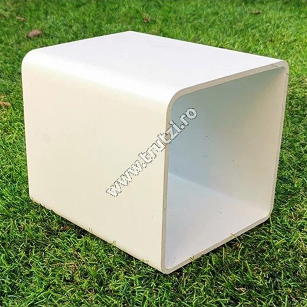 Porti si garduri din colectia PVC 15840 STALP DE CAPAT SI CA...