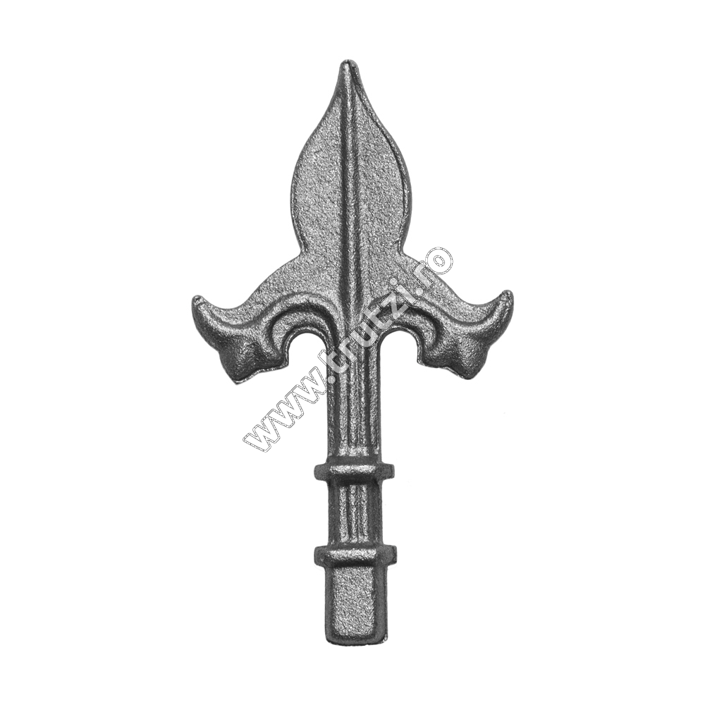 Vârfuri 40106 VARF DIN OTEL BAZA 16X16MM, H 140MM, L 80MM 4...