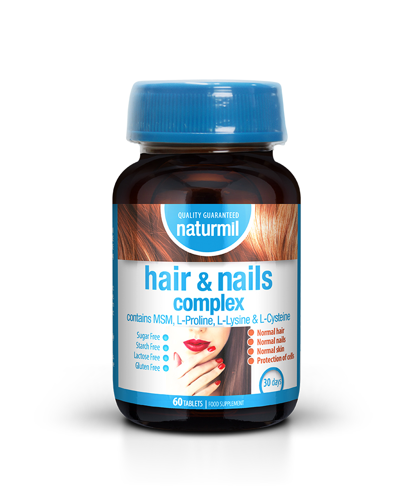 Formule complexe HAIR & NAILS COMPLEX, 60 tablete SUPX00...