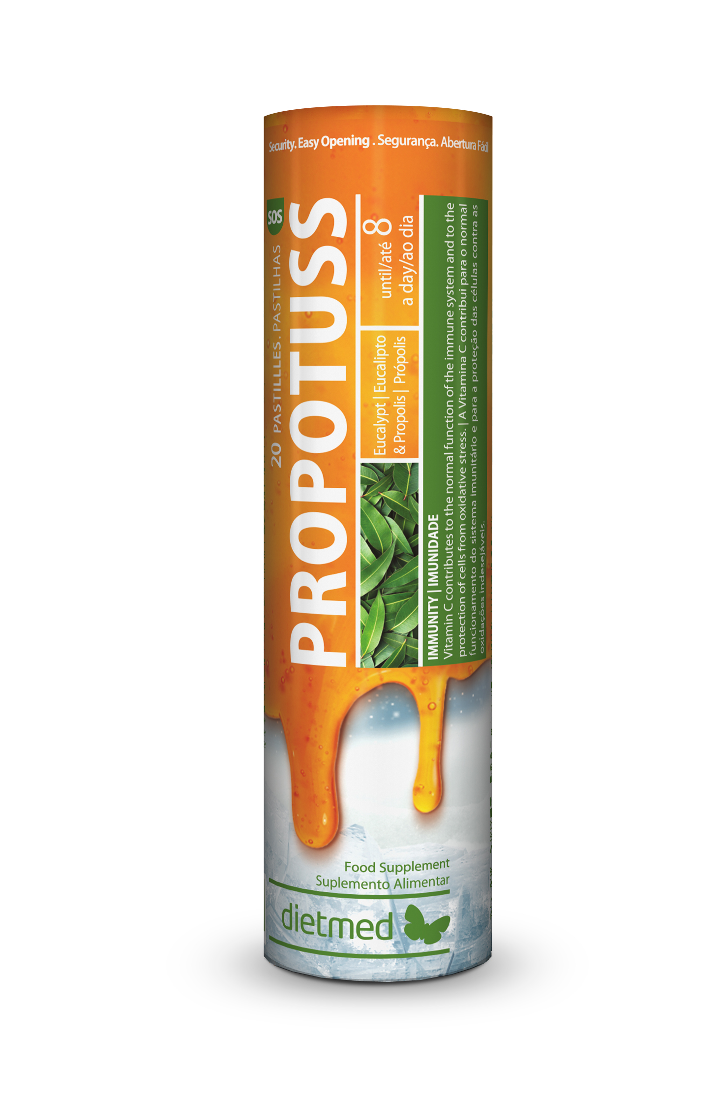 Extracte din plante medicinale PROPOTUSS SOS, 20 comprimate ...