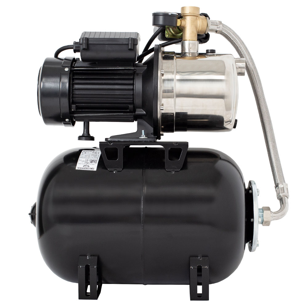 Hidrofor cu pompa autoamorsanta, fonta, putere 900 W, debit 3480 l/h, inaltime refulare 47 m