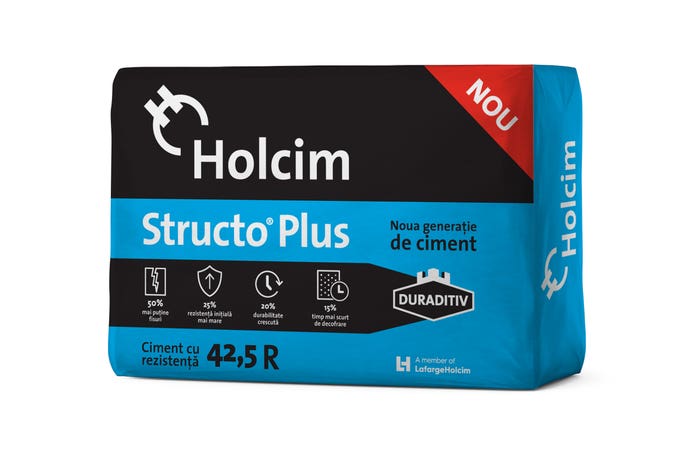 Ciment Ciment Holcim Structo Plus CEM II 42.5R 20KG 10900067...