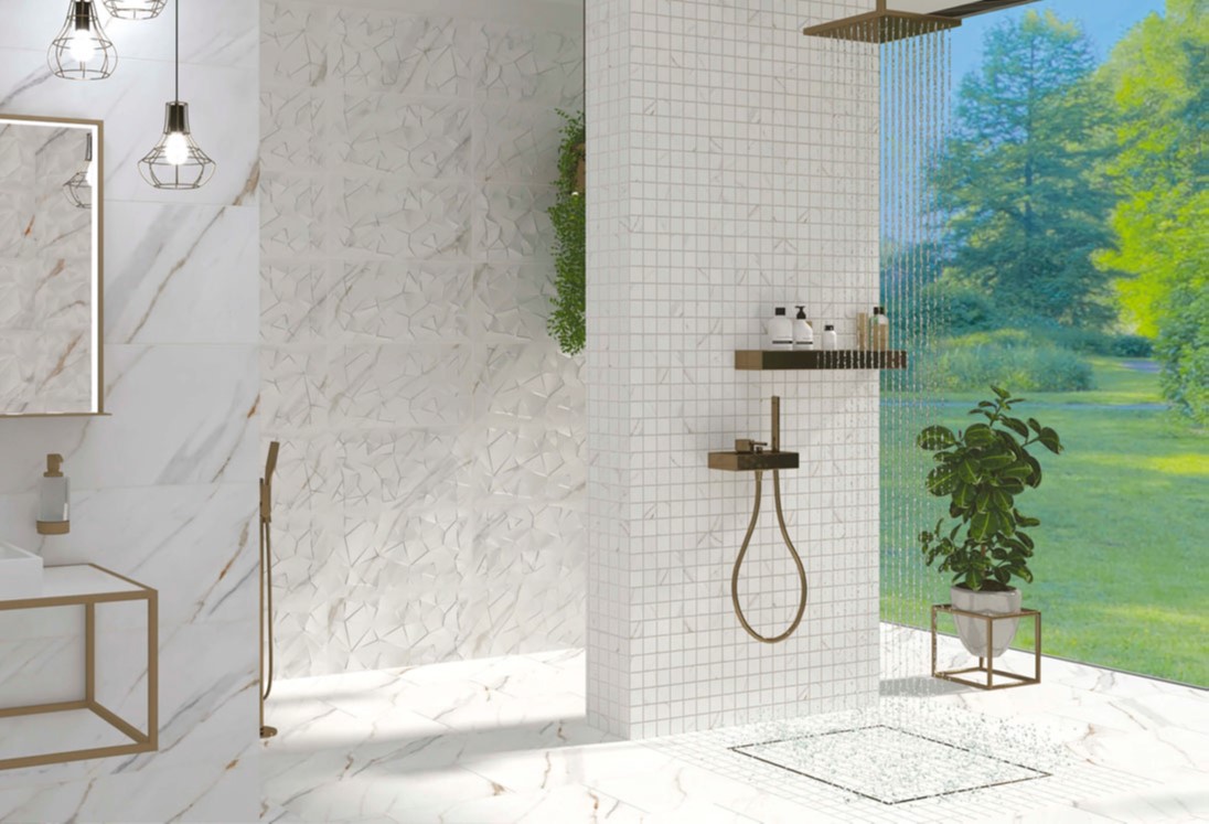 Mozaic ceramic Mozaic interior si exterior Cesarom Statuario...