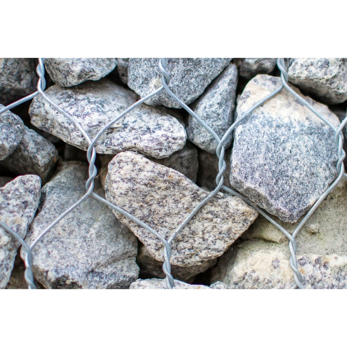 Garduri din gabioane Plasa dublu rasucita zincata pentru gab...