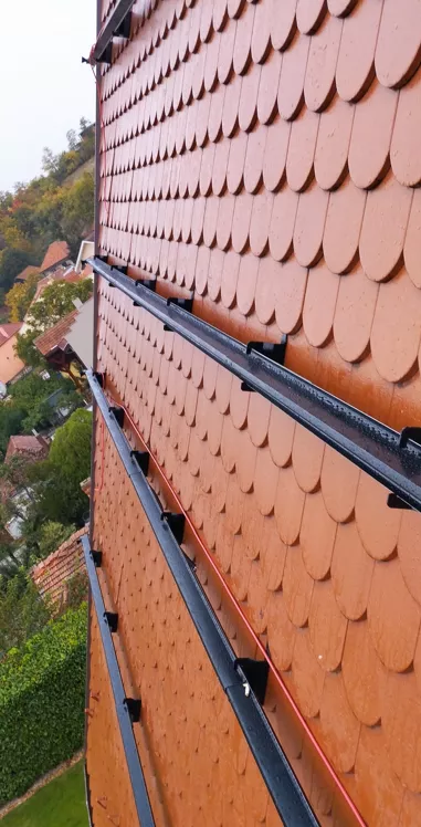 Structura prindere panouri fotovoltaice pentru 1 KW, Rauli, acoperis ...