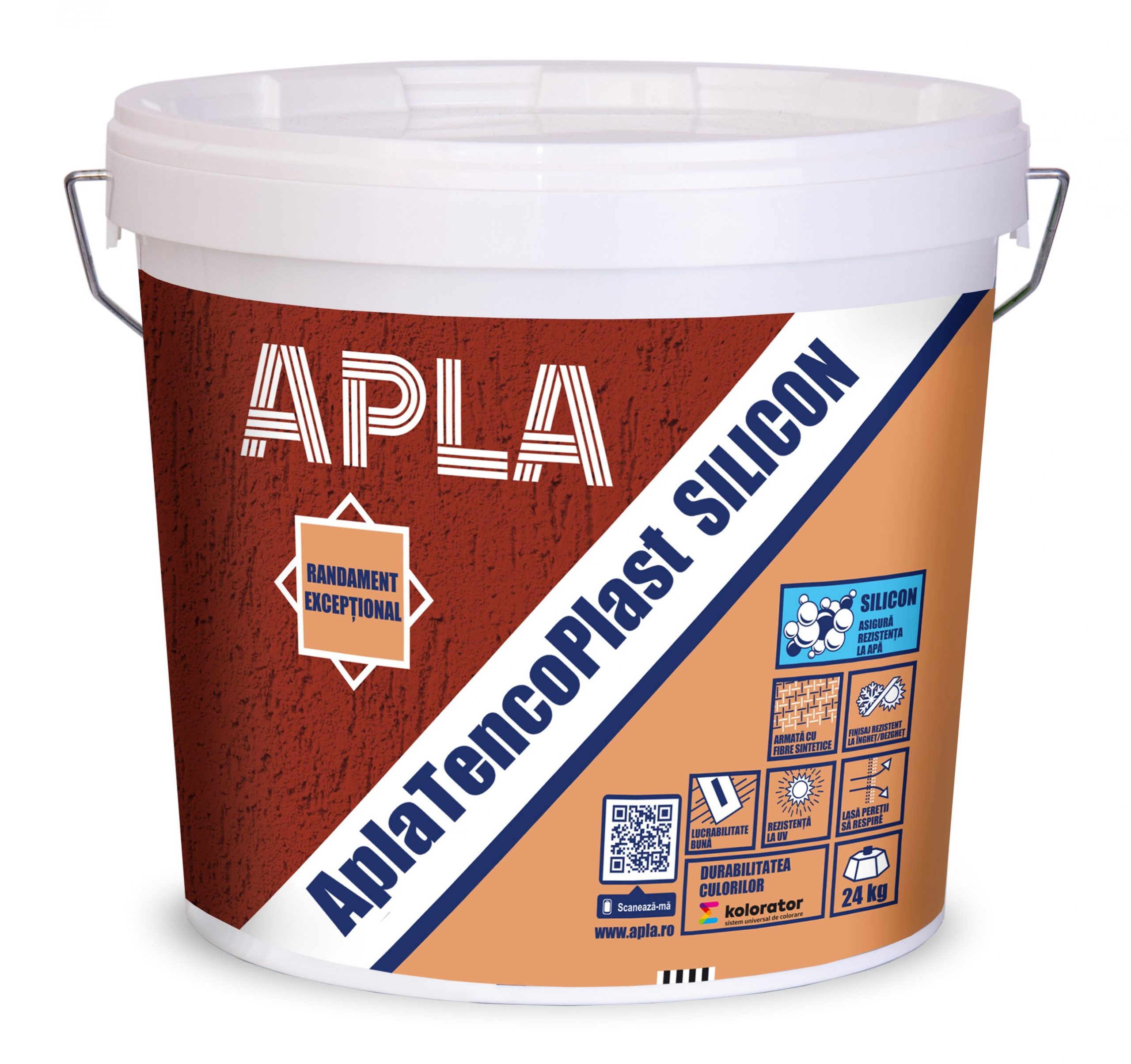 Tencuieli decorative Tencuiala decorativa siliconica Apla Te...